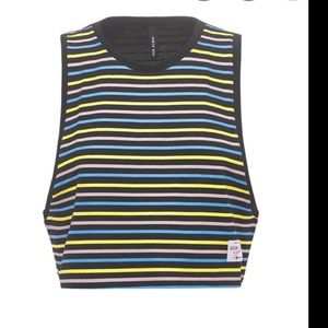 Adam Selman | Tops | Nwt Adam Selman Sport Cropped Lowside Muscle Tank ...